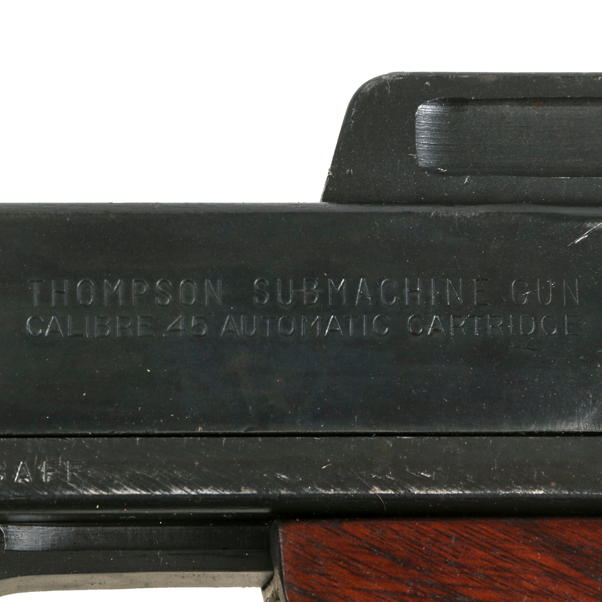 Original U.S. WWII Thompson M1928A1 Display Submachine Gun Serial NO.S ...