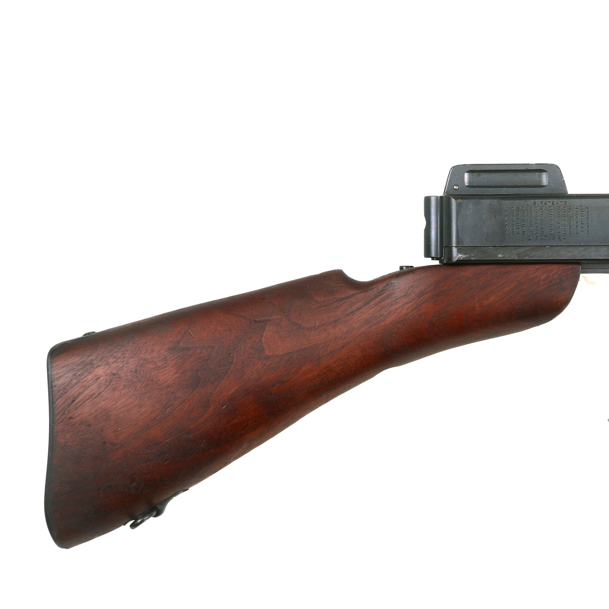 Original U.S. WWII Thompson M1928A1 Display Submachine Gun Serial NO.S ...