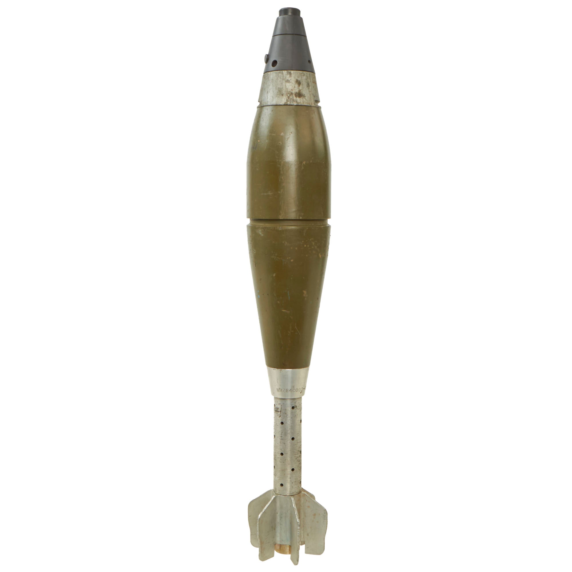 Original U.S. Vietnam War Inert M374A1 Practice HE 81mm Mortar Round ...
