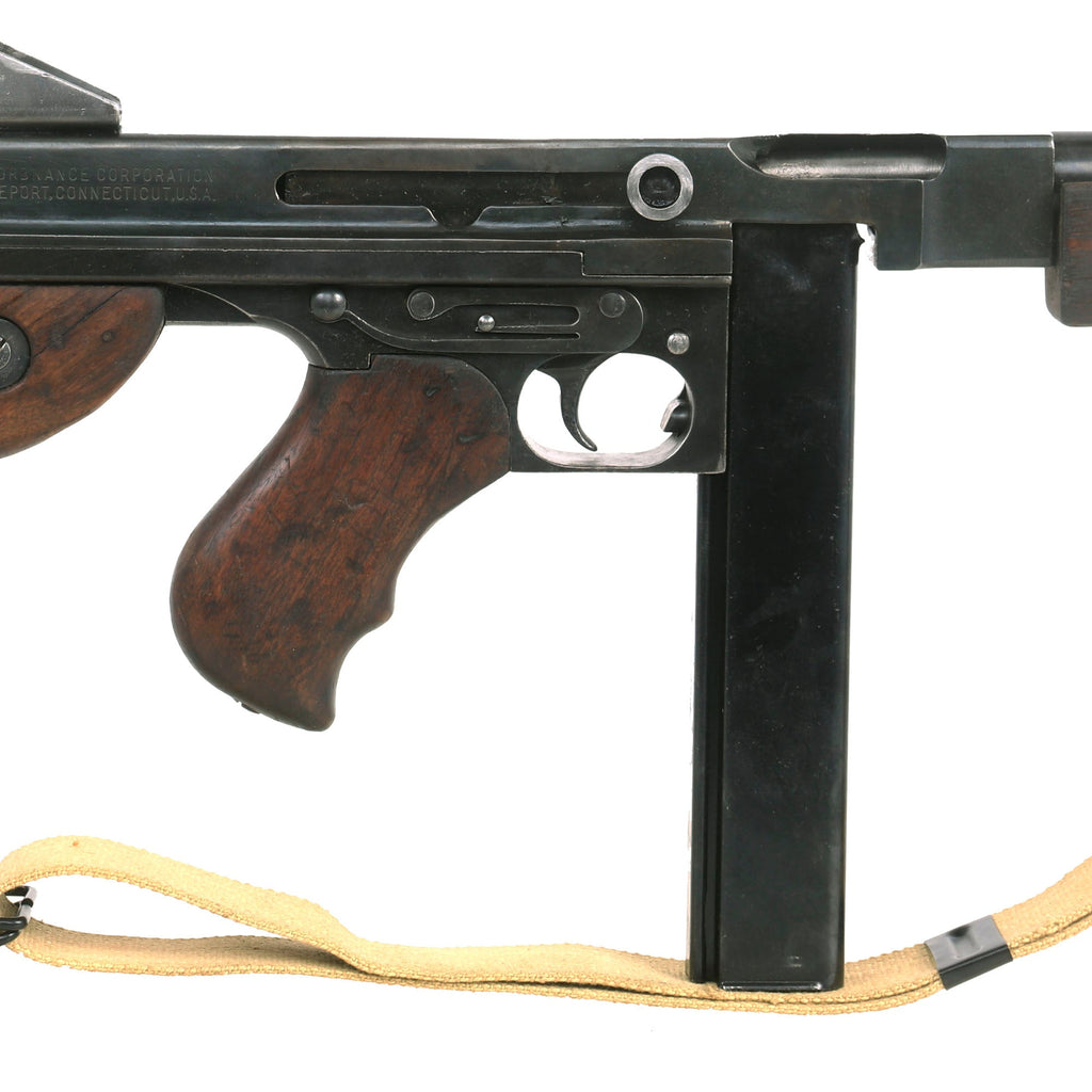 Original U.S. WWII Thompson M1 Display Submachine Gun by Auto Ordnance ...