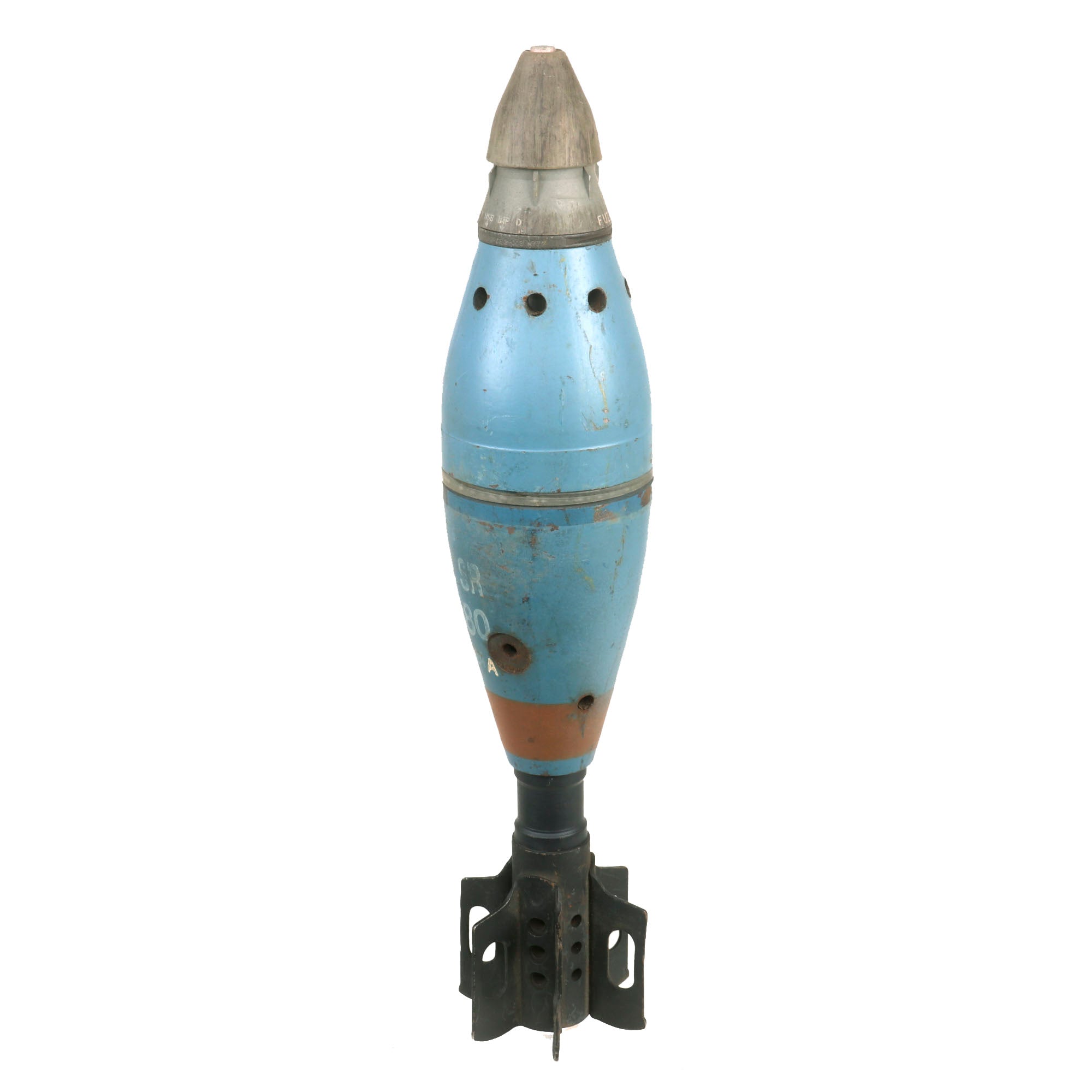 Original U.S. Gulf War Inert 81mm Target Practice M880 Short Range Tra ...