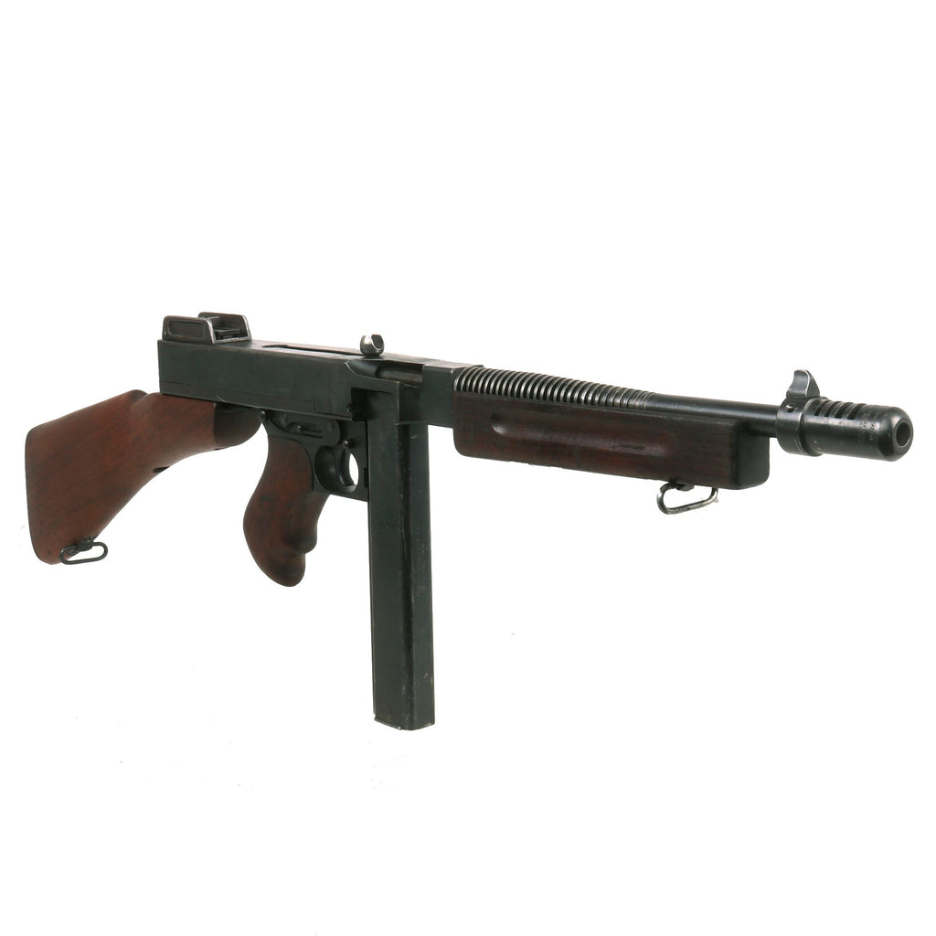 Original U.S. WWII Thompson M1928A1 Display Submachine Gun Serial NO.S ...