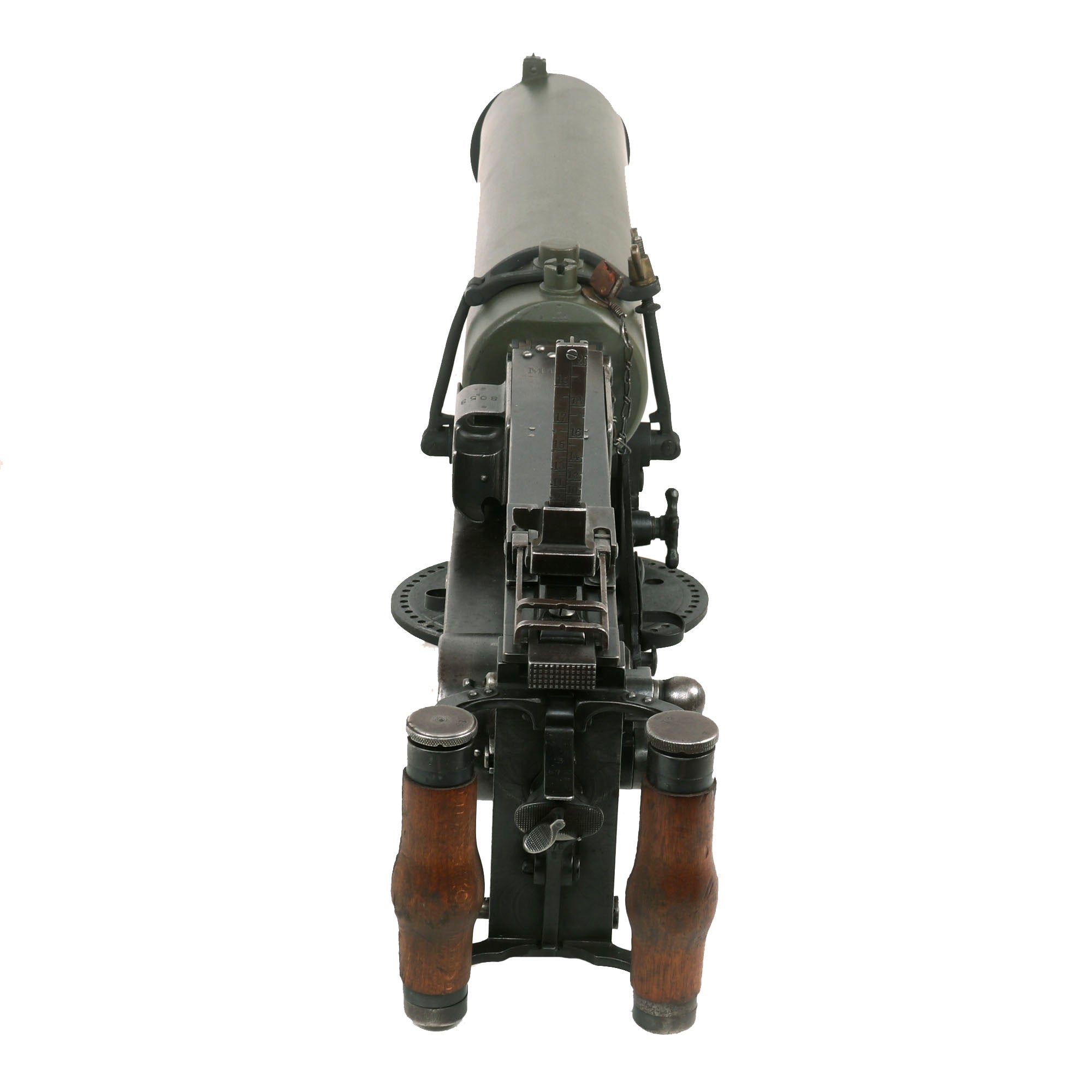 Original German WWI Maxim MG 08 Display Machine Gun by Spandau with Tr ...