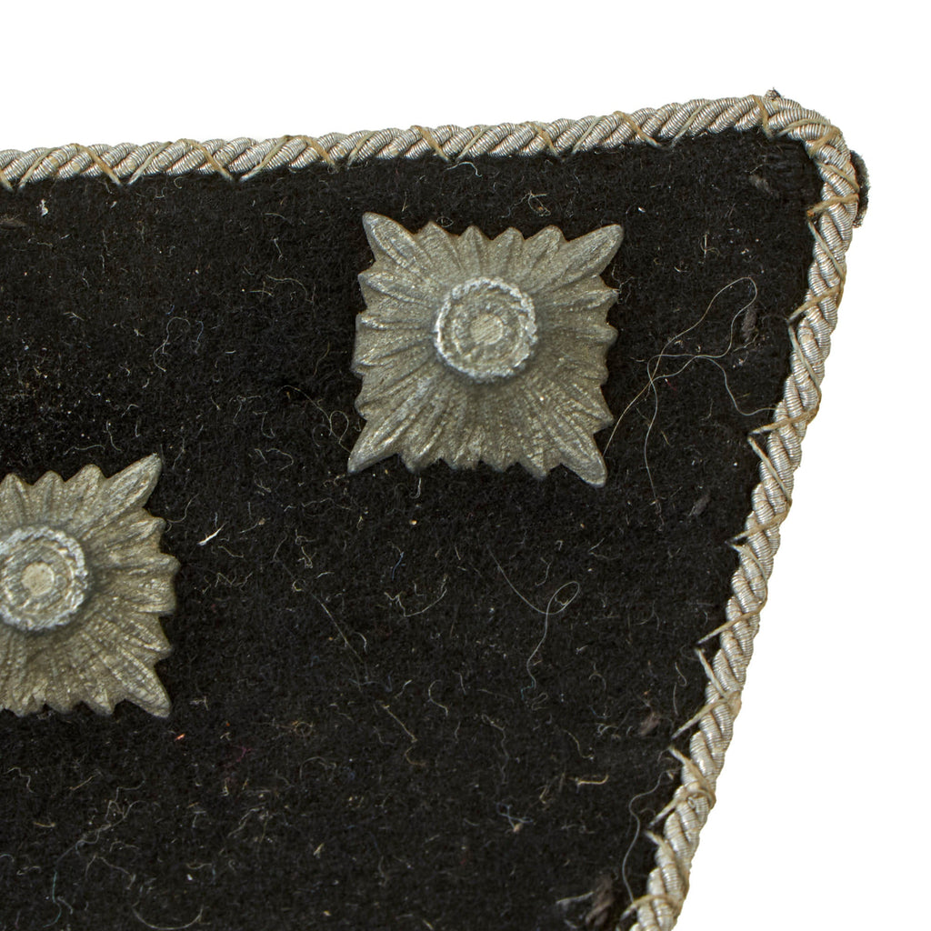 Original German WWII SS Officer SS-Untersturmführer Collar Tab Set wit ...