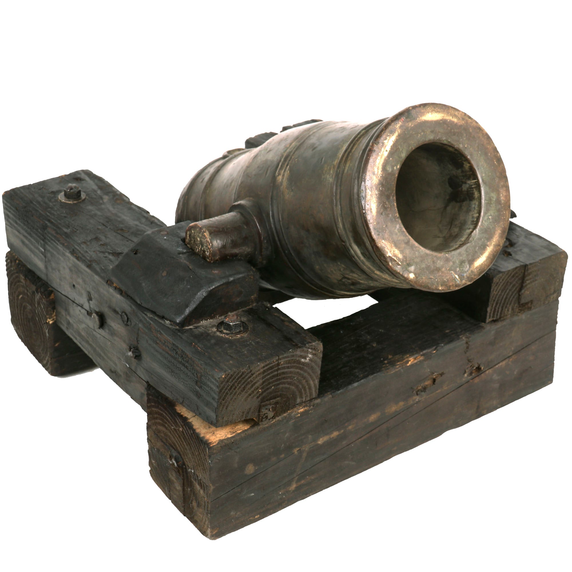 Original French First Empire Napoleonic 11-Pounder Bronze Howitzer wit ...