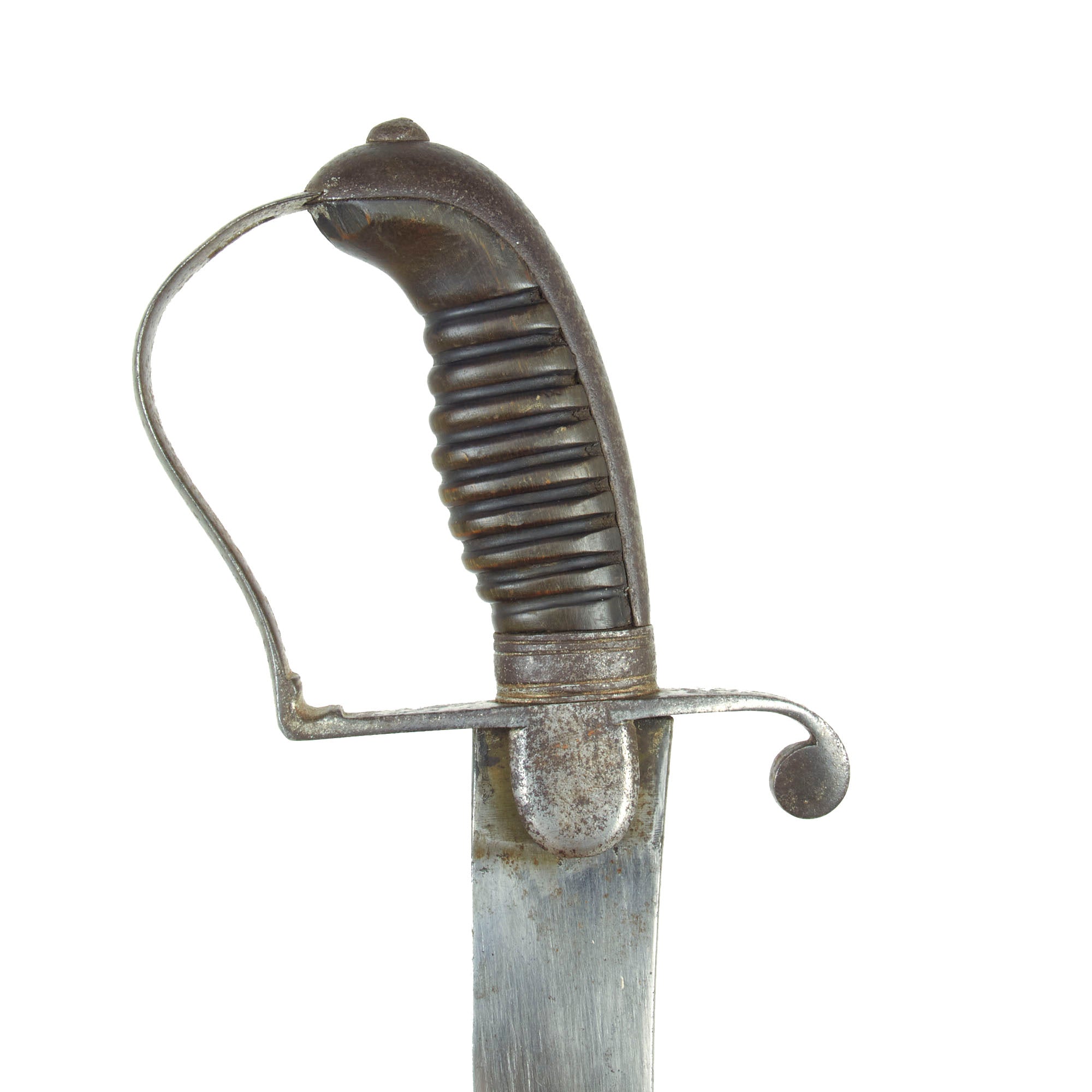 Original British Napoleonic Incredibly Curved Light Infantry Officer’s ...