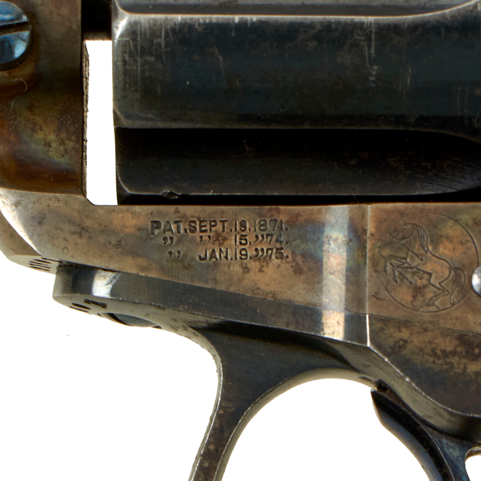 Original U.S. Colt M1877 .41cal Thunderer 4 ½" Barrel Revolver Made in ...