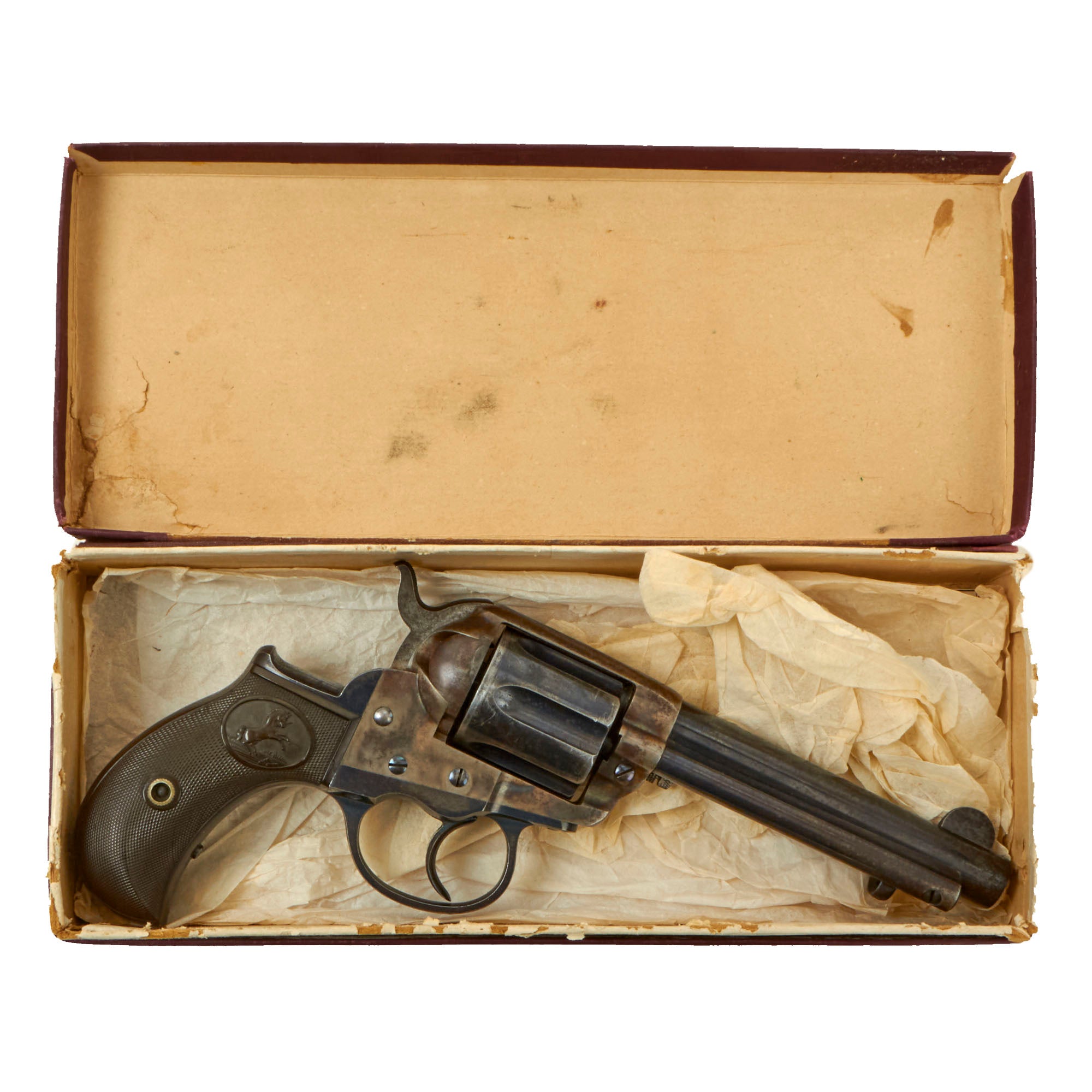 Original U.S. Colt M1877 .41cal Thunderer 4 ½" Barrel Revolver Made in ...