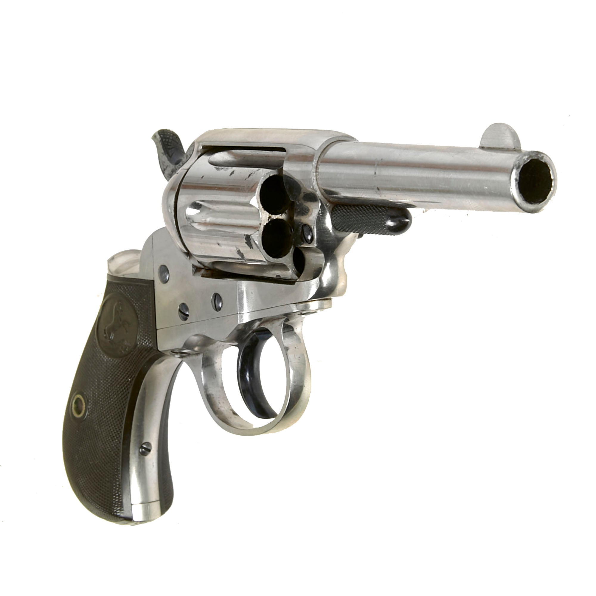 Original U.S. Colt Nickel Plated M1877 .41cal Thunderer 3 ½" Barrel Re ...