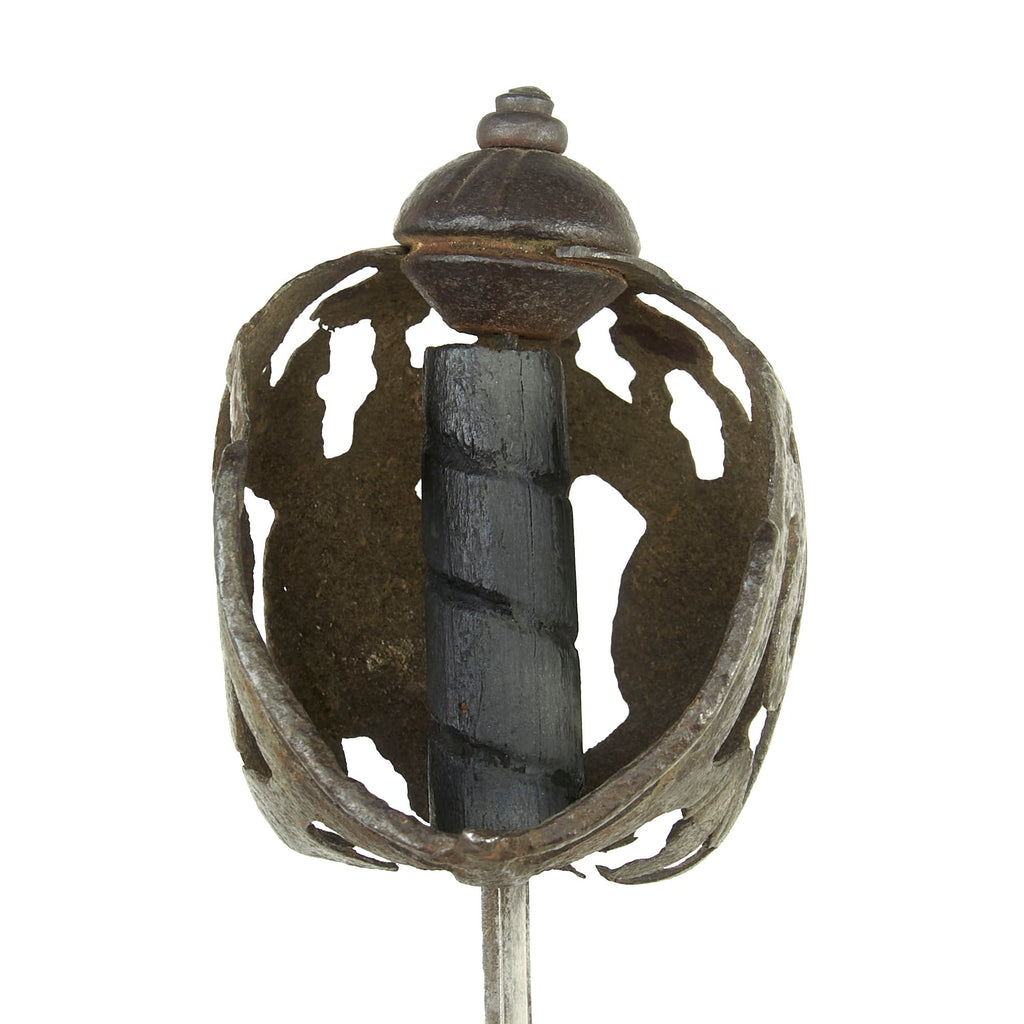Original 17th Century Scottish 1715 Jacobite Rebellion Basket Hilt Bro ...