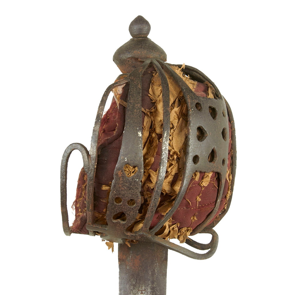Original Scottish 1700s Jacobite Uprising Era Basket Hilt Broad Sword ...
