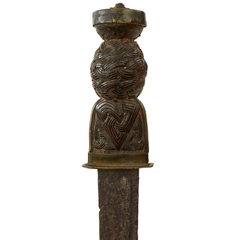 Original British 18th Century Scottish Dirk with Intricately Carved Wo ...