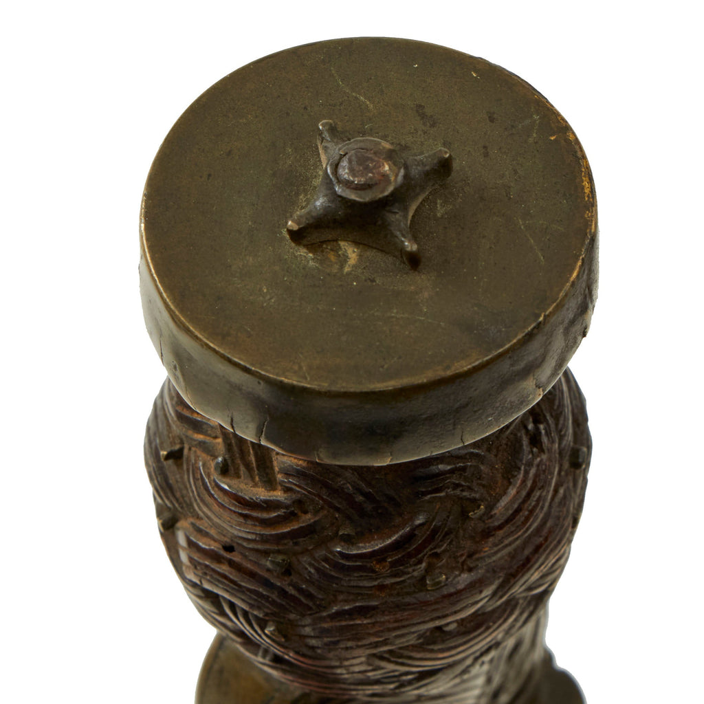 Original British 18th Century Scottish Dirk with Intricately Carved Wo ...