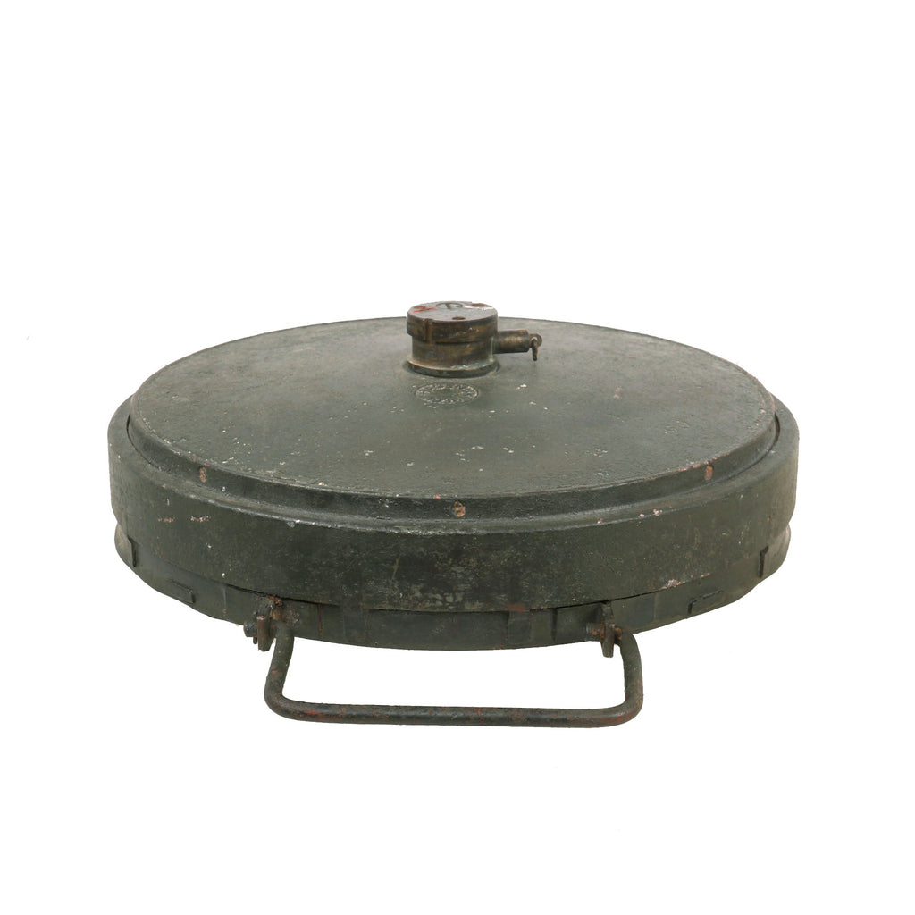 Original German WWII 1938 Dated Anti-Tank Tellermine T.Mi.35 Inert Min ...