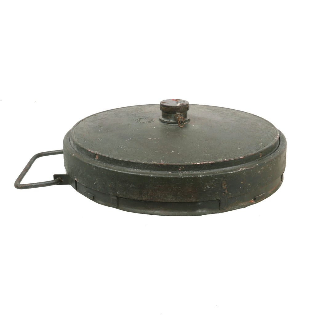 Original German WWII 1938 Dated Anti-Tank Tellermine T.Mi.35 Inert Min ...