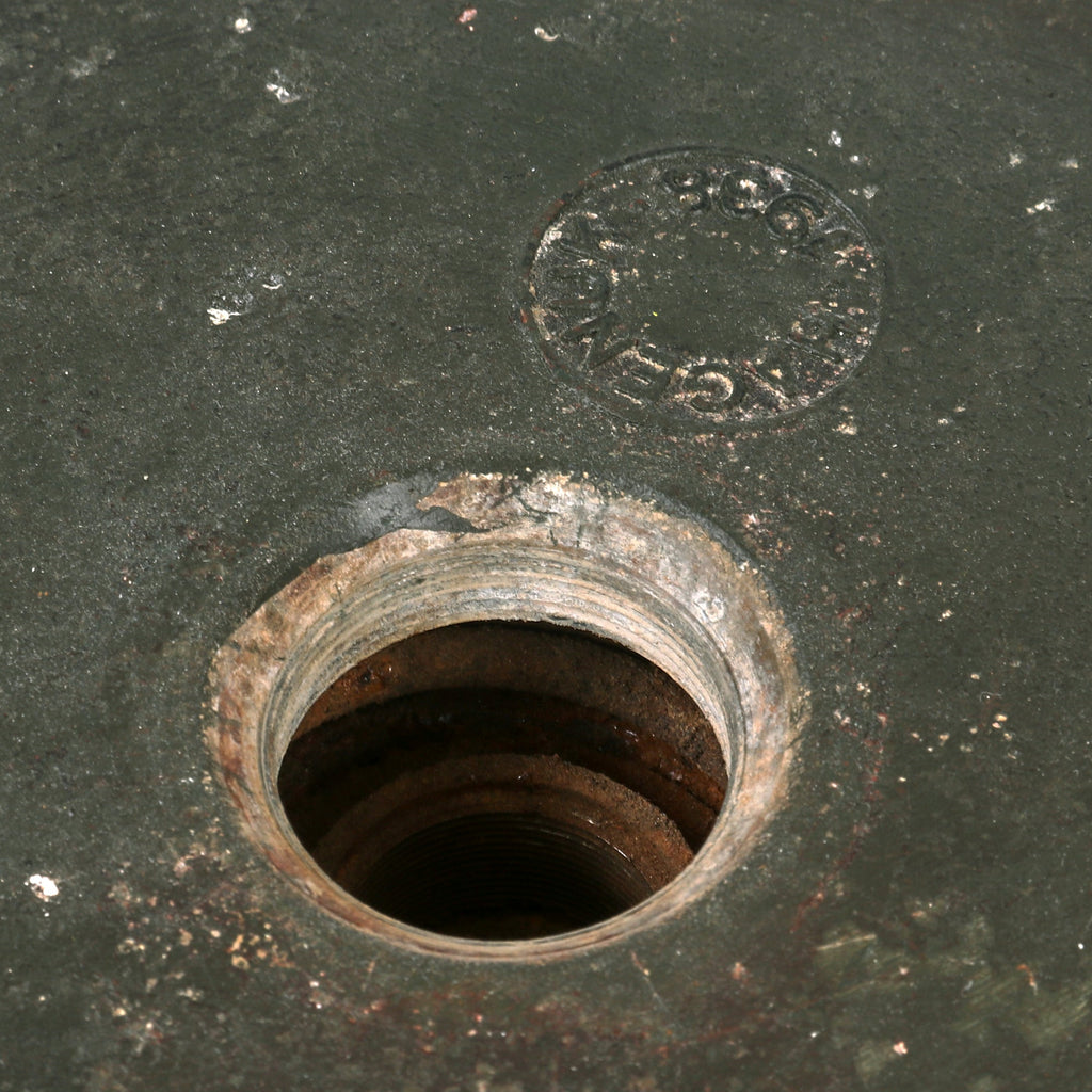 Original German WWII 1938 Dated Anti-Tank Tellermine T.Mi.35 Inert Min ...