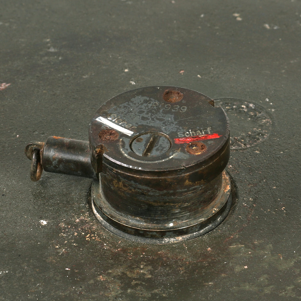 Original German WWII 1938 Dated Anti-Tank Tellermine T.Mi.35 Inert Min ...