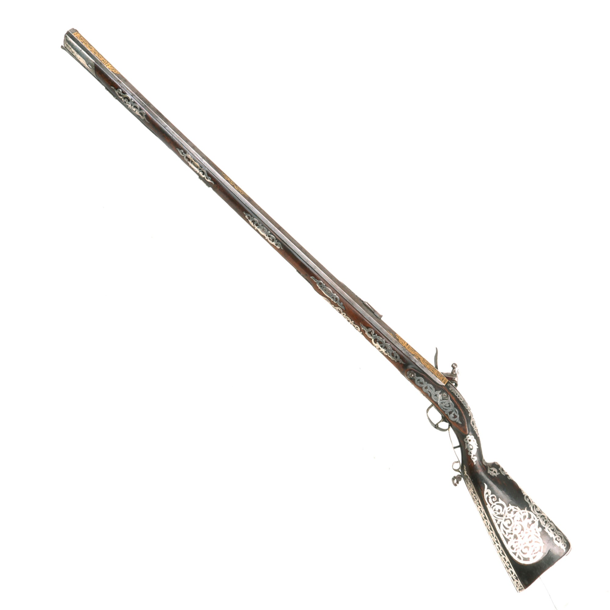 Original Late 18th Century Ottoman Empire Ornate Germanic Silver Decor ...