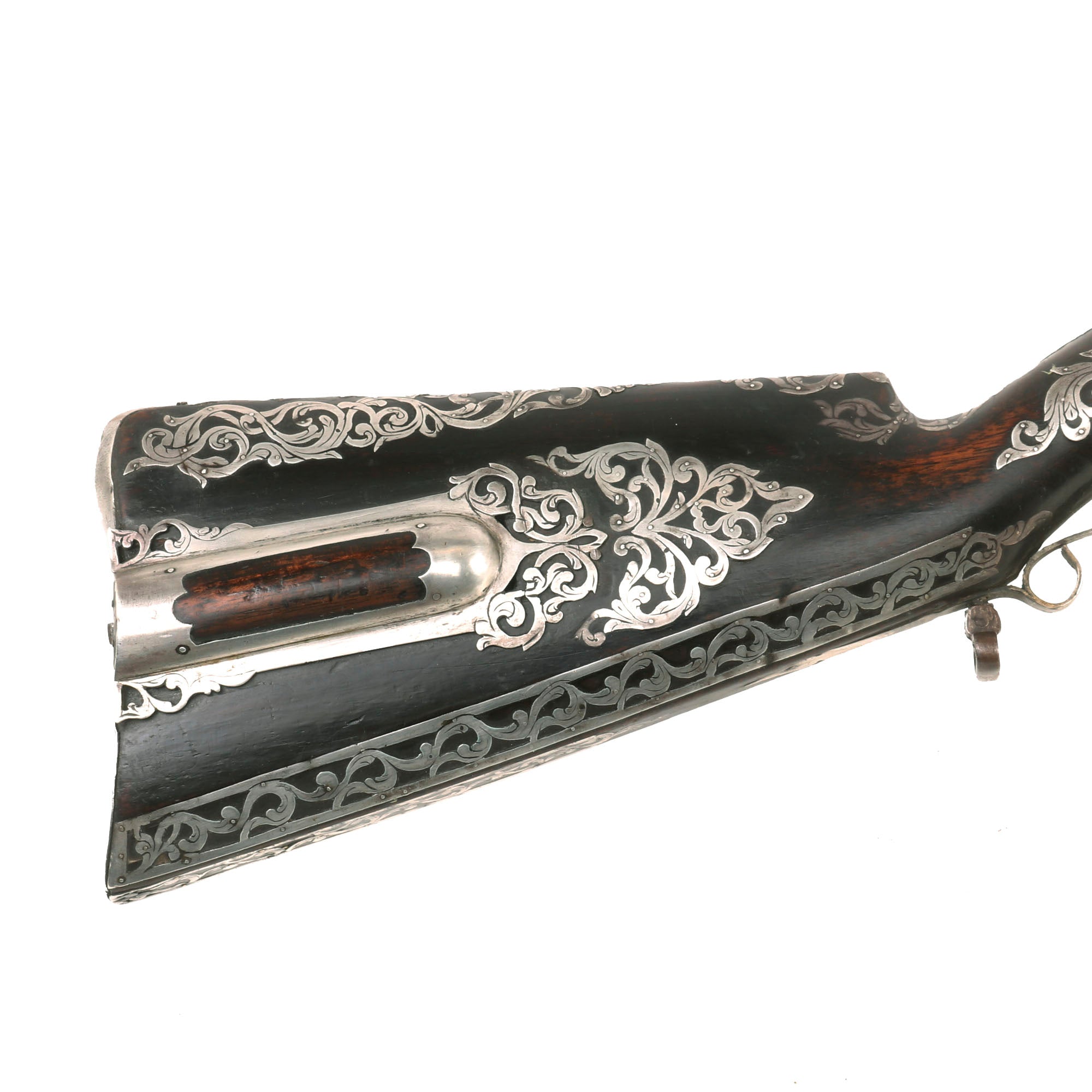 Original Late 18th Century Ottoman Empire Ornate Germanic Silver Decor ...