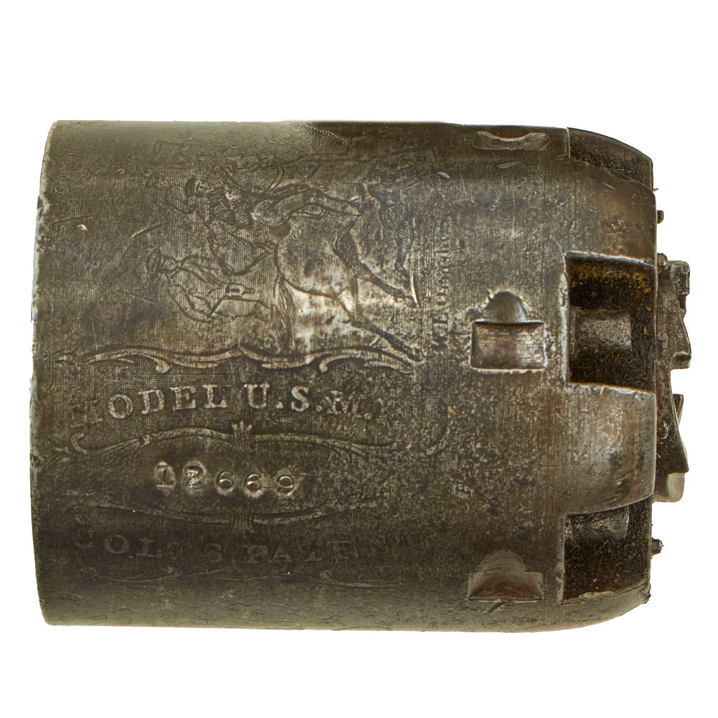 Original U.S. Civil War Era Colt Model 1848 3rd Model Dragoon .44cal P ...