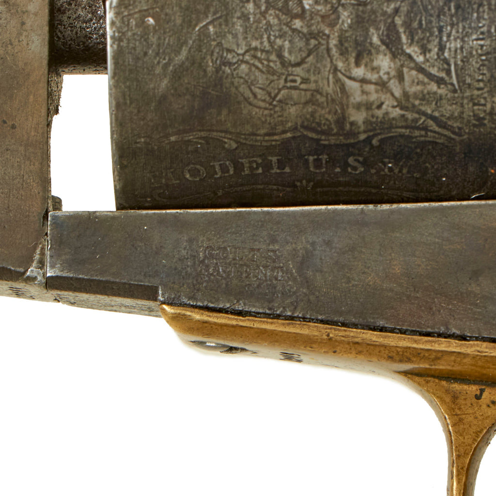 Original U.S. Civil War Era Colt Model 1848 3rd Model Dragoon .44cal P ...