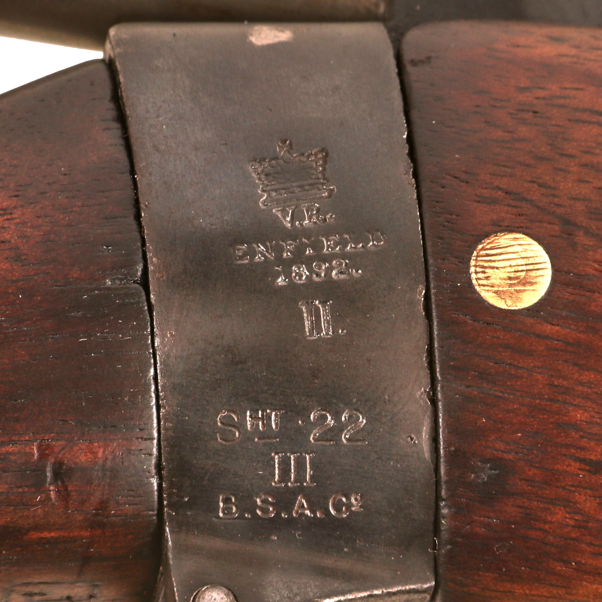 Original British WWI & WWII Lee-Metford MkII dated 1892 Converted to S ...