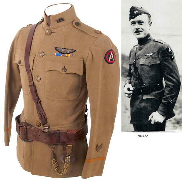 Original U.S. WWI Distinguished Service Cross Recipient Major Willis A ...