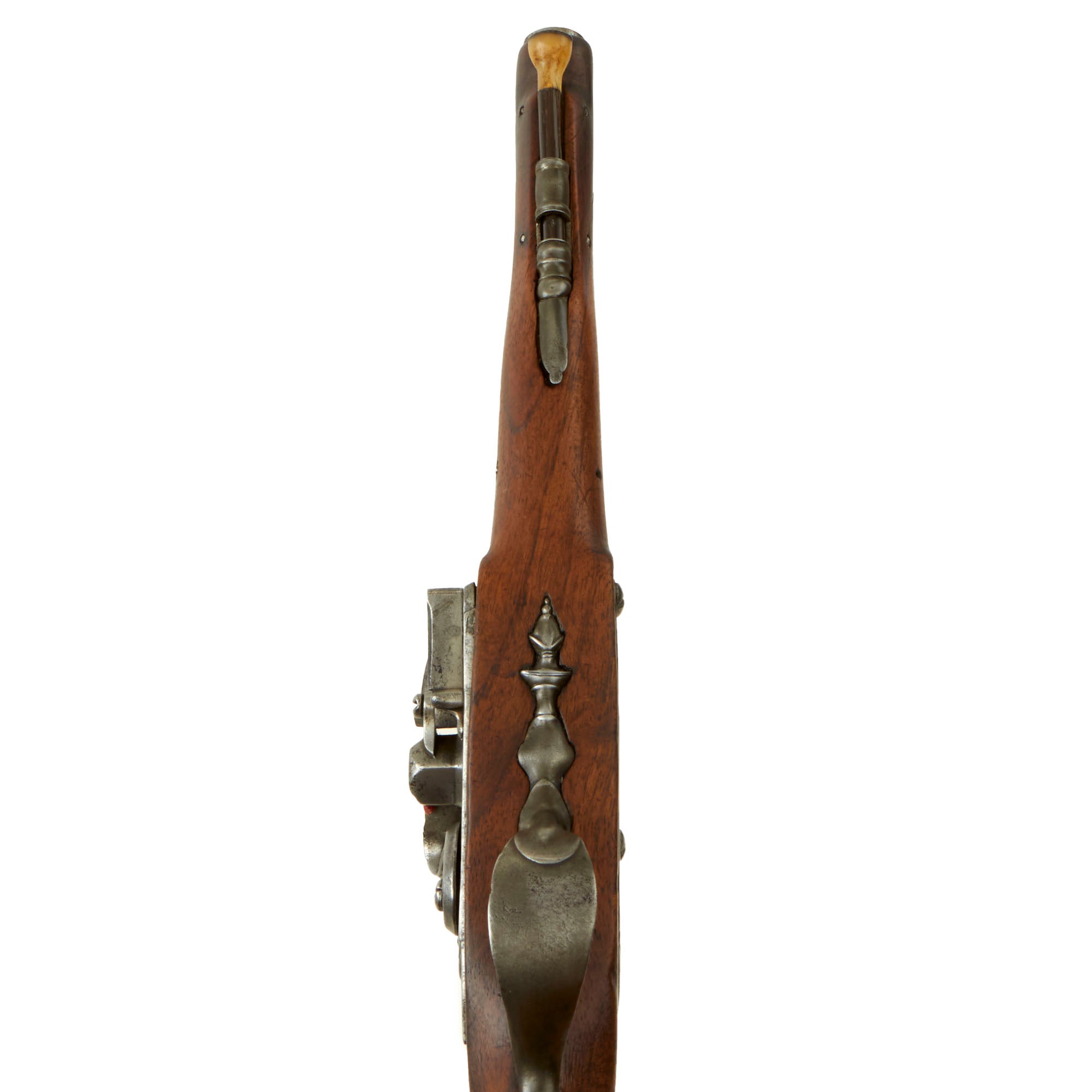 Original French Late 18th Century Flintlock Pistol with Faded Maker Ma ...