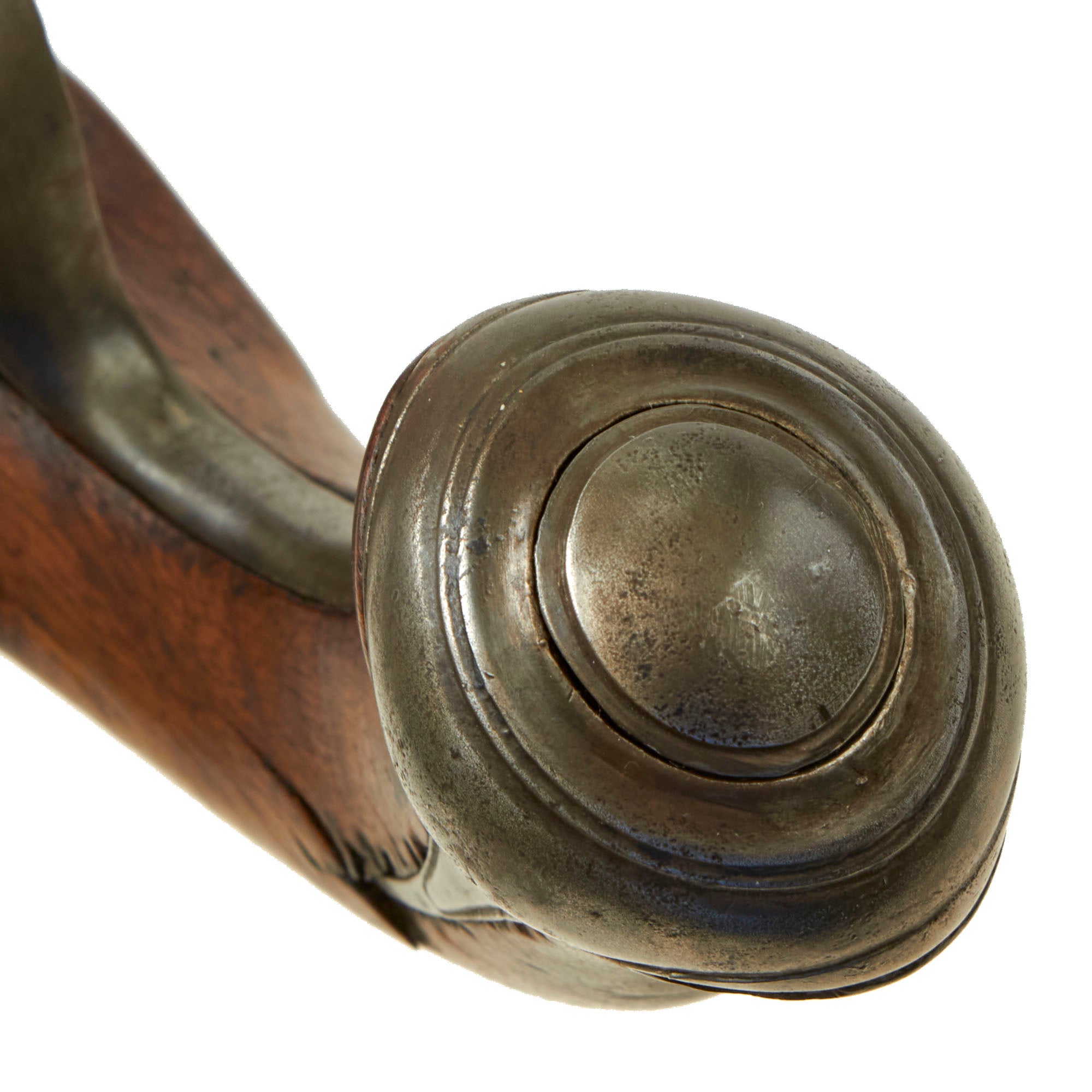 Original French Late 18th Century Flintlock Pistol with Faded Maker Ma ...