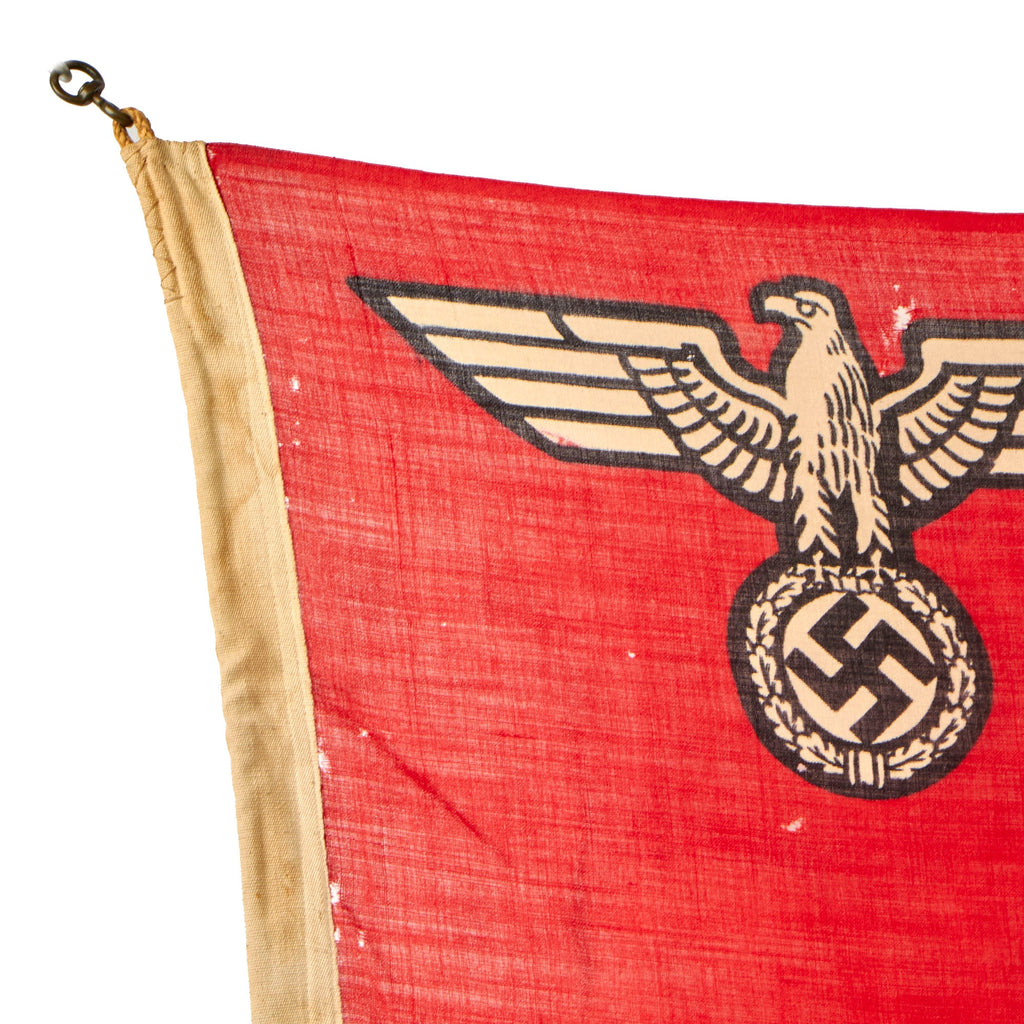 Original German WWII Unissued NSDAP State Service Flag - 38" x 66" - R ...