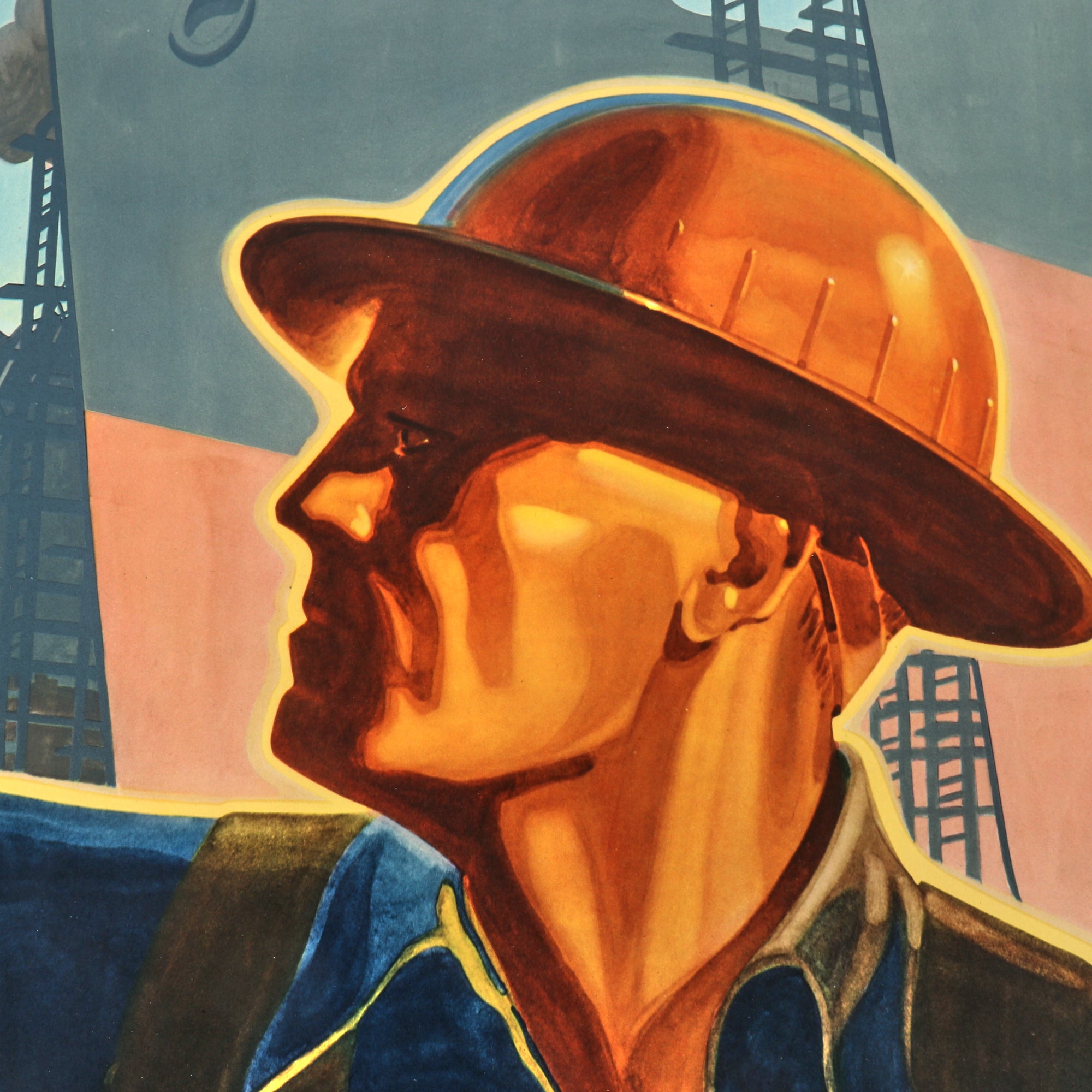 Original U.S. WWII “The Minute Man of ‘42 is the Worker” Production Pr ...