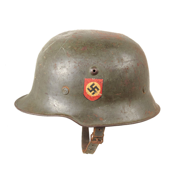 Original German WWII SS Sicherheitsdienst SD Double Decal M34 Style Ed ...