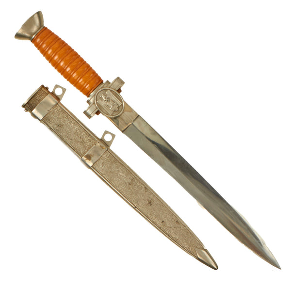 Original German WWII DRK Red Cross Officer's Dagger with Excellent Bla ...