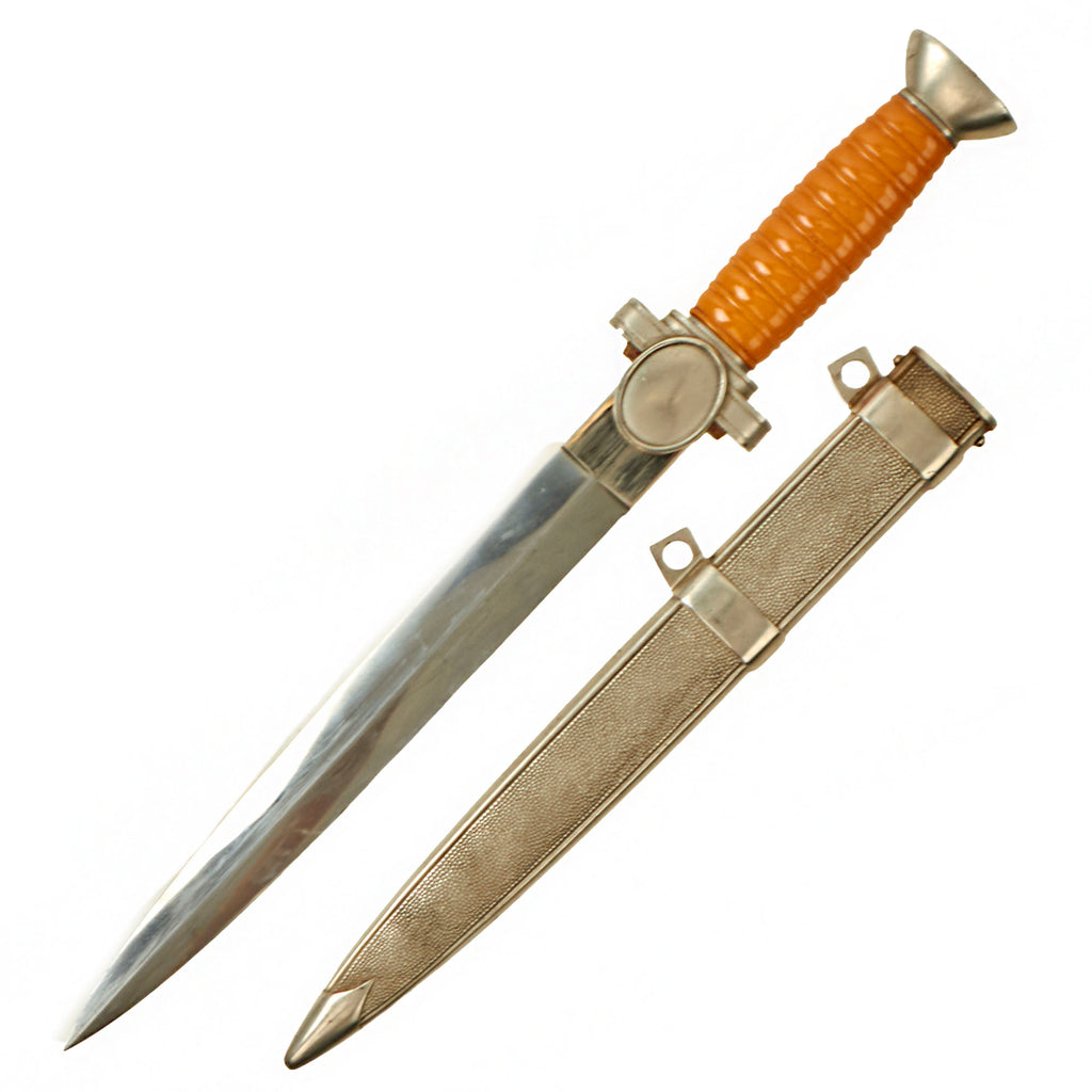 Original German WWII DRK Red Cross Officer's Dagger with Excellent Bla ...