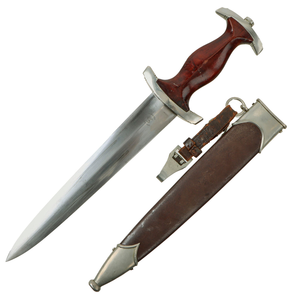 Original German Early WWII SA Dagger by Rare Maker Emil Voos of Soling ...