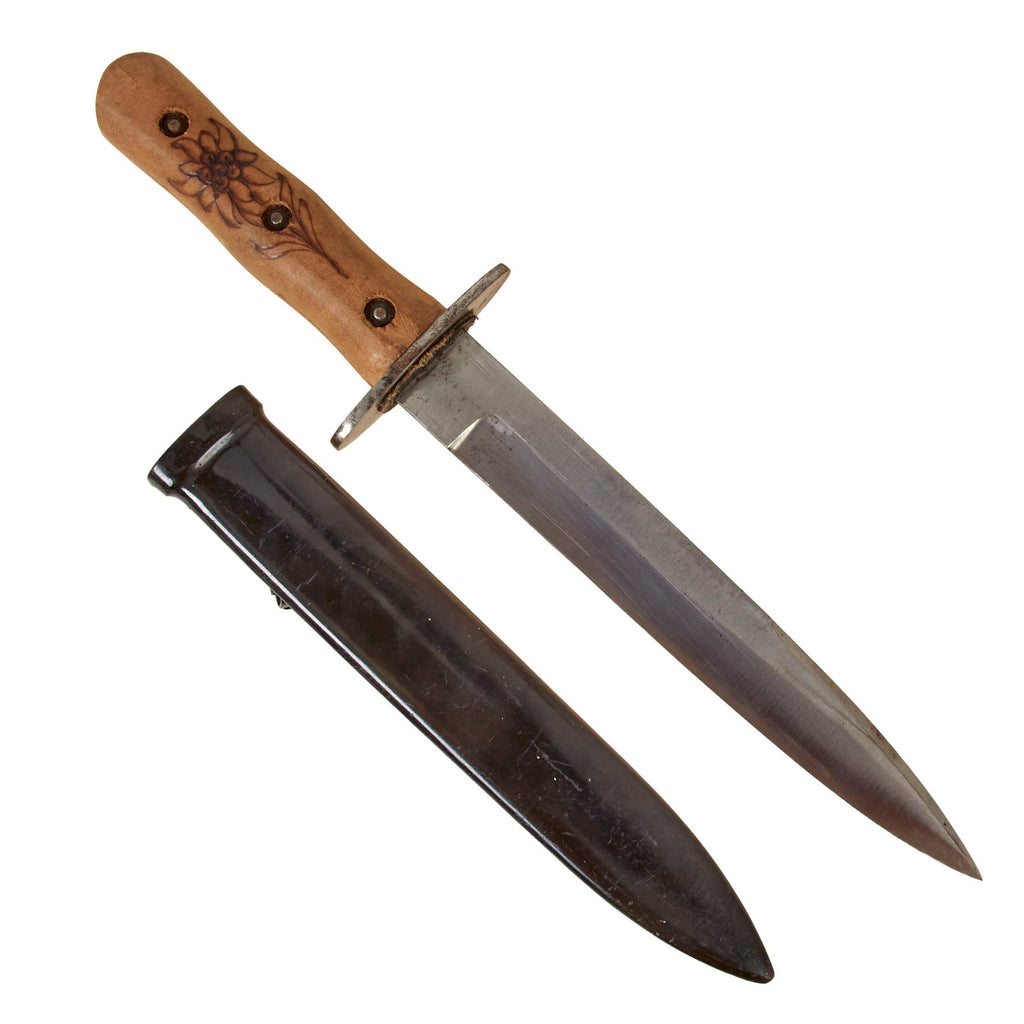 Original Italian WWII Fascist "Pugio" Fighting Knife with Steel Scabba ...