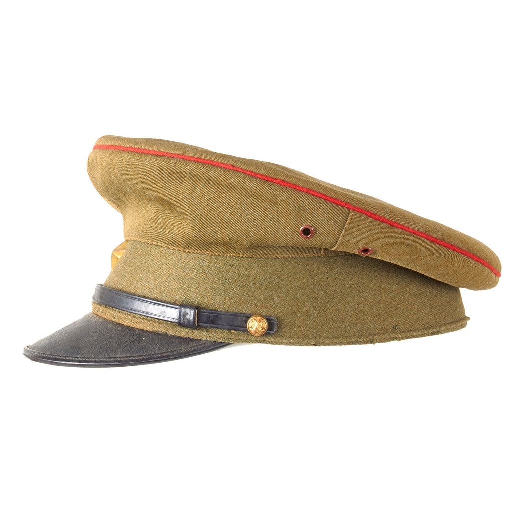 Original Pre-WWII Imperial Japanese Army Type 45 Officer Visor Cap wit ...