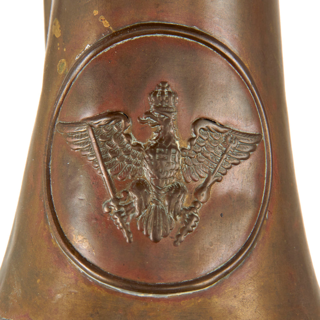 Original Imperial German WWI Military Bugle Bearing Prussian Crest by ...