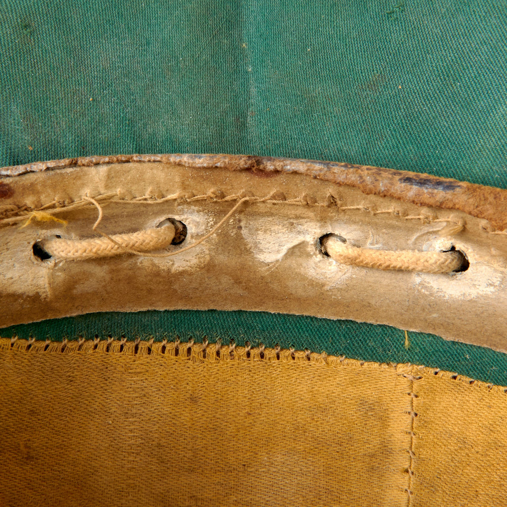 Original Italian Pre-WWII Libyan Police Pith Helmet with Bullion Badge ...