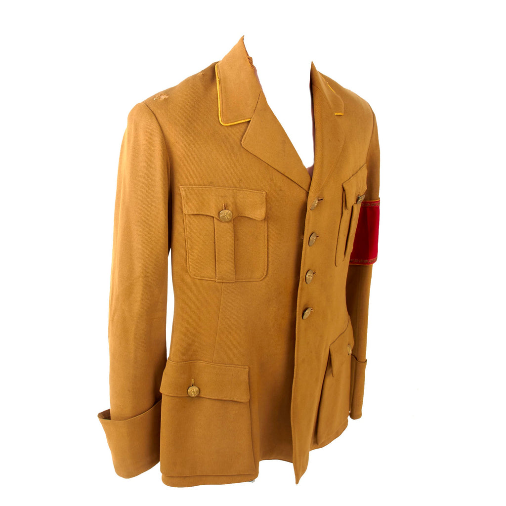 Original German WWII NSDAP Reich Group Community Leader Uniform & Grea ...