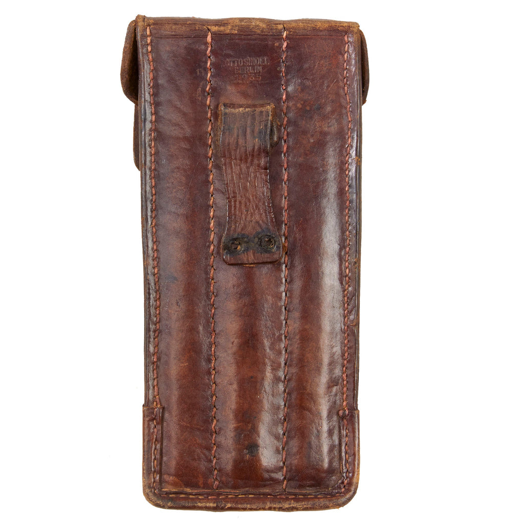 Original German WWII MP28 SMG Magazine Pouch by Otto Sindel of Berlin ...