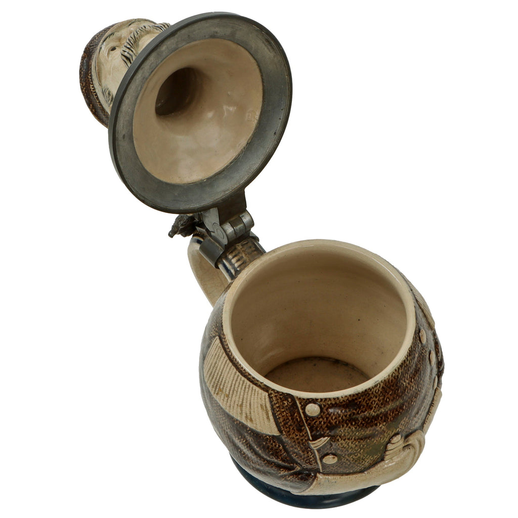 Original Imperial German WWI Era Portly Character Caricature Stein wit ...