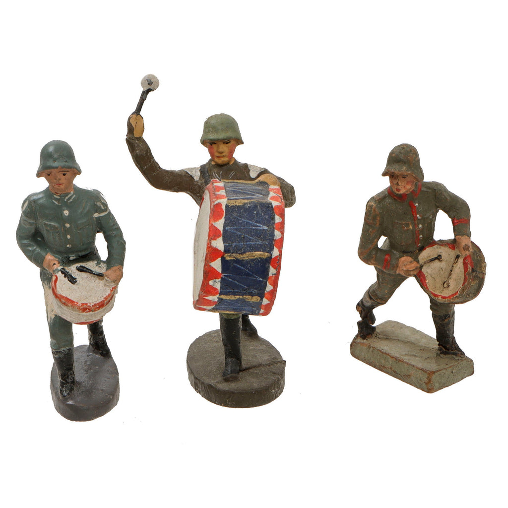 Original German WWII Era Lineol Toy Soldiers Marching Band Lot - Lot o ...