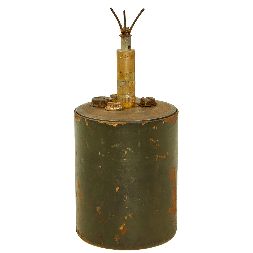 Original WWII German 1940 dated Bouncing Betty S-Mine with Shrapnel, P ...