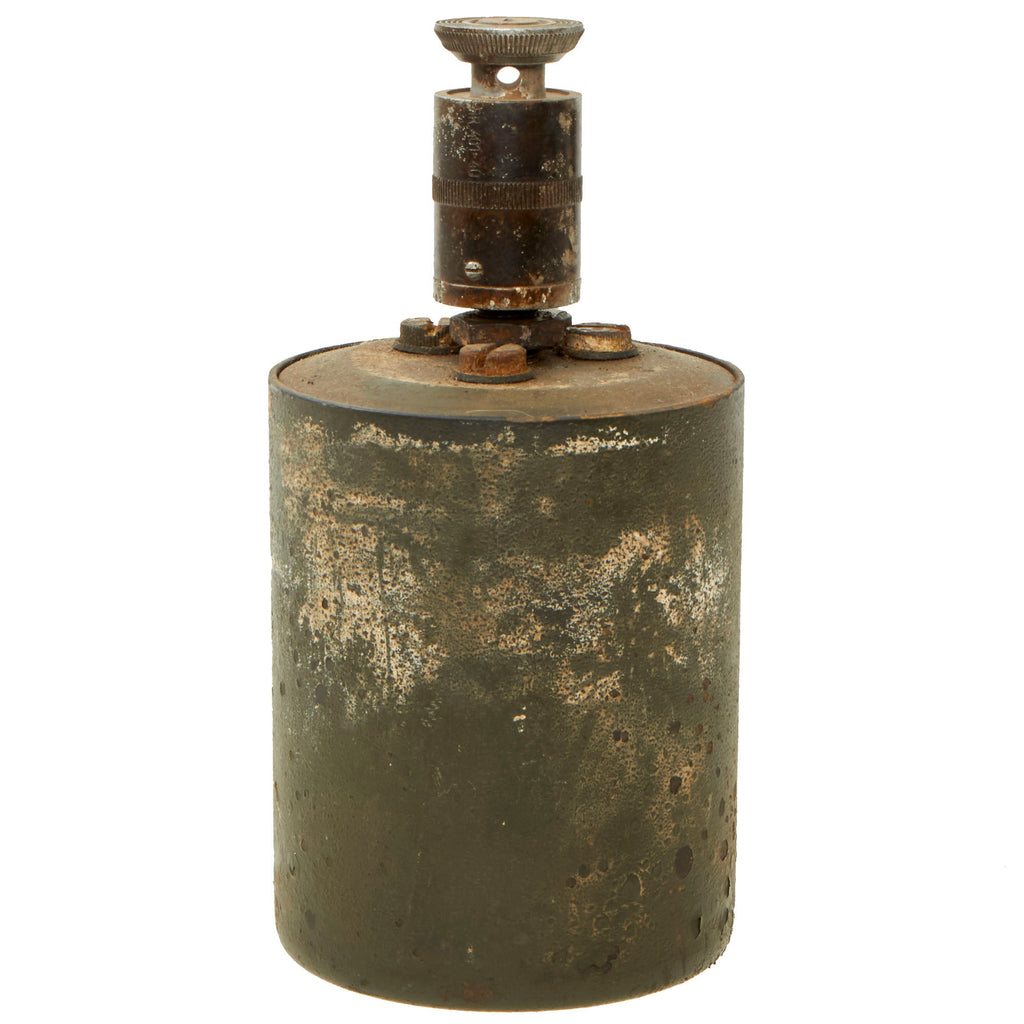 Original WWII German 1940 dated Bouncing Betty S-Mine with Shrapnel an ...