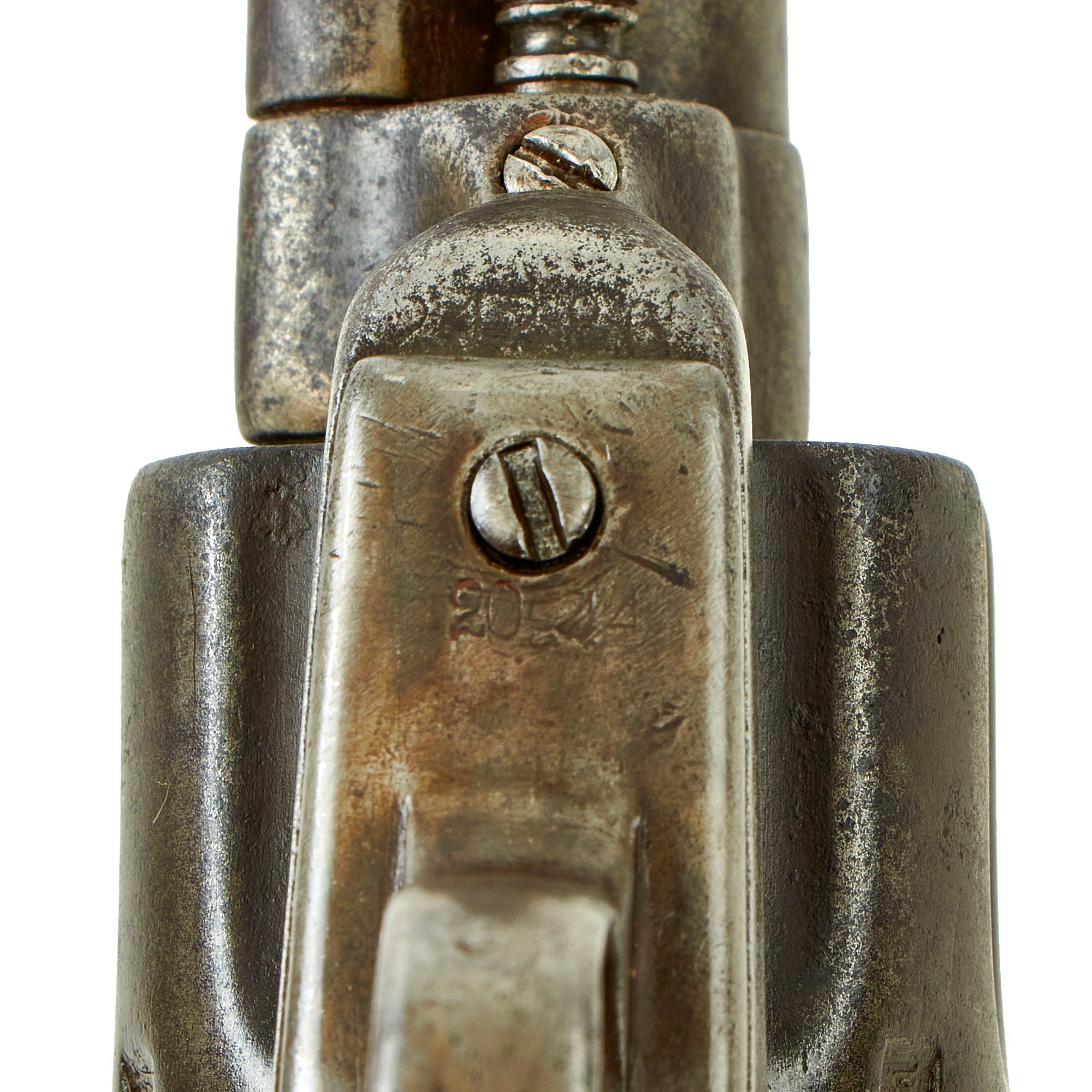 Original U.S. Colt Frontier Six Shooter .44-40 Reworked Revolver Found ...