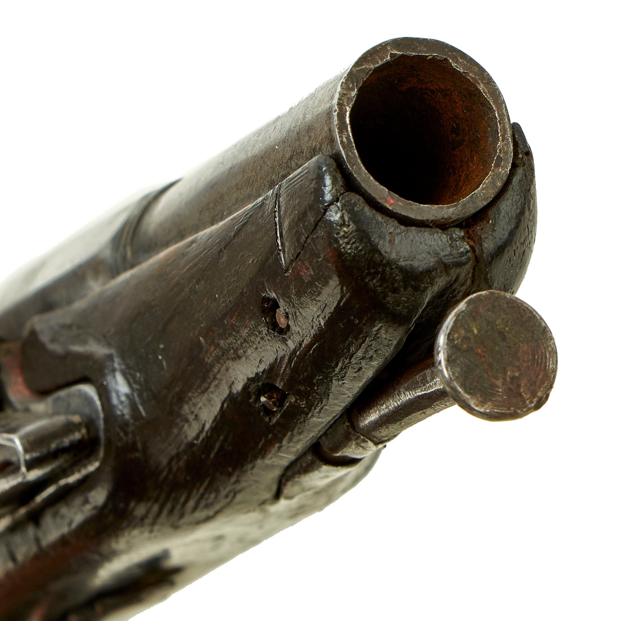 Original French Napoleonic Flintlock Pocket Pistol by Cheron of Paris ...
