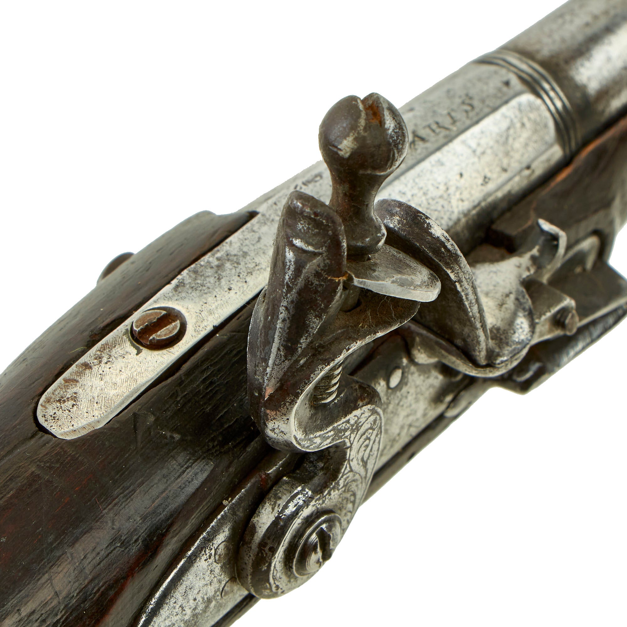 Original French Napoleonic Flintlock Pocket Pistol by Cheron of Paris ...