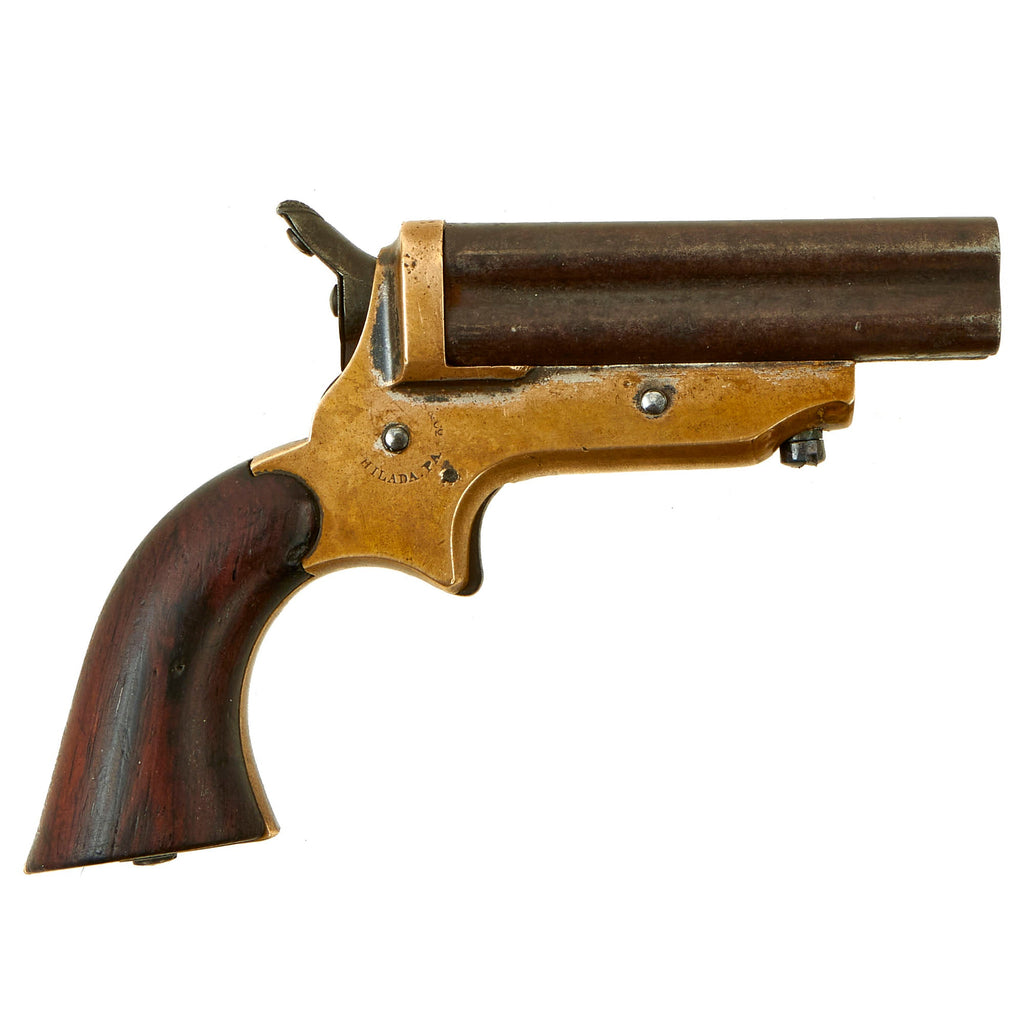 Original U.S. 19th Century Sharps Model 2C .30 Rimfire 4 Barrel Brass ...