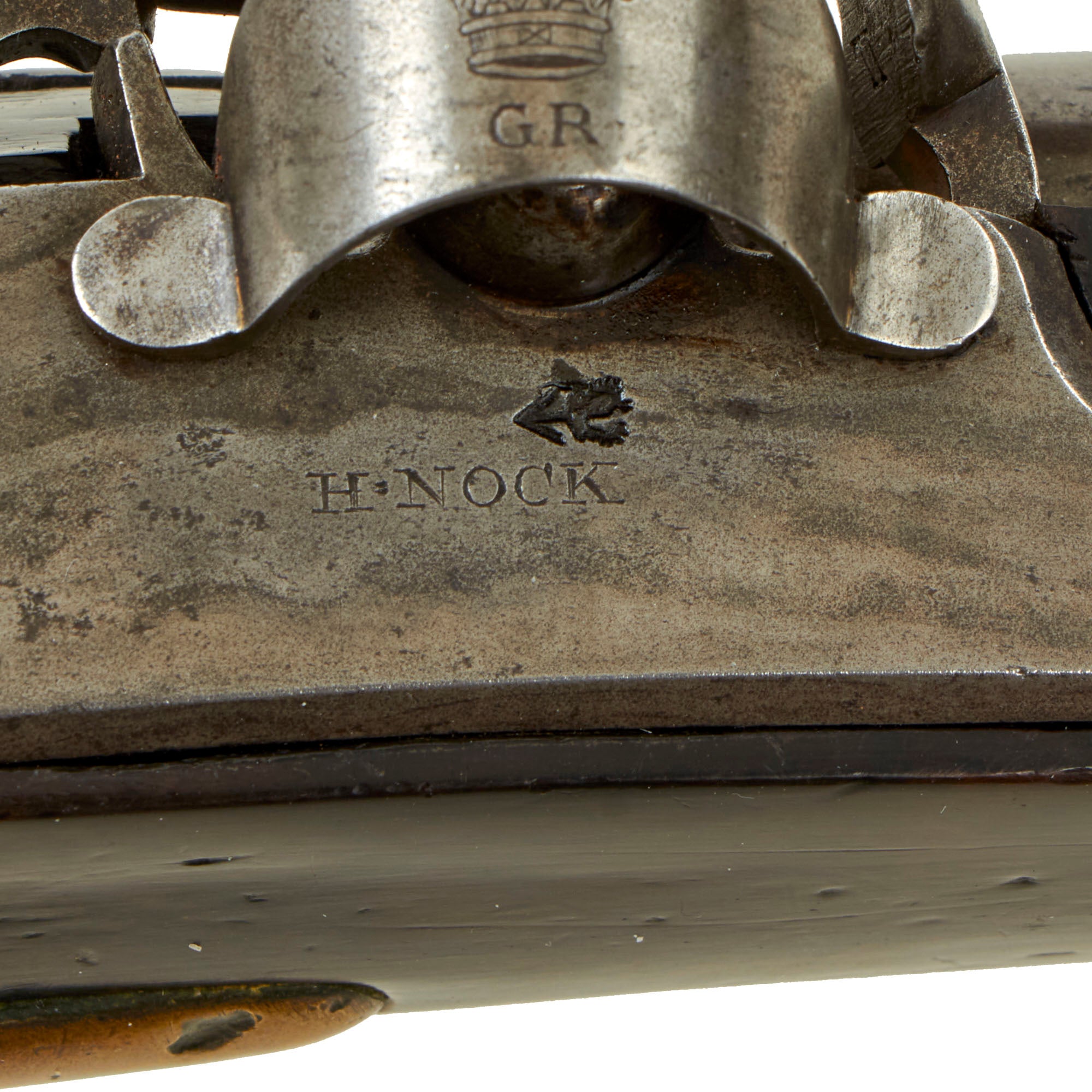 Original British Napoleonic P-1796 Heavy Dragoon Pistol by Henry Nock ...